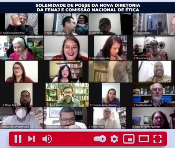 Nova diretoria da Fenaj e Comissão de Ética tomam posse para triênio ...