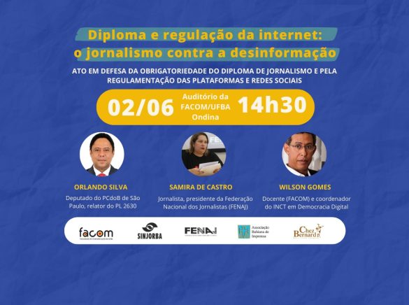 Relator Do Pl Das Fake News Debate Tema Na Ufba Nesta Sexta Sinjorba