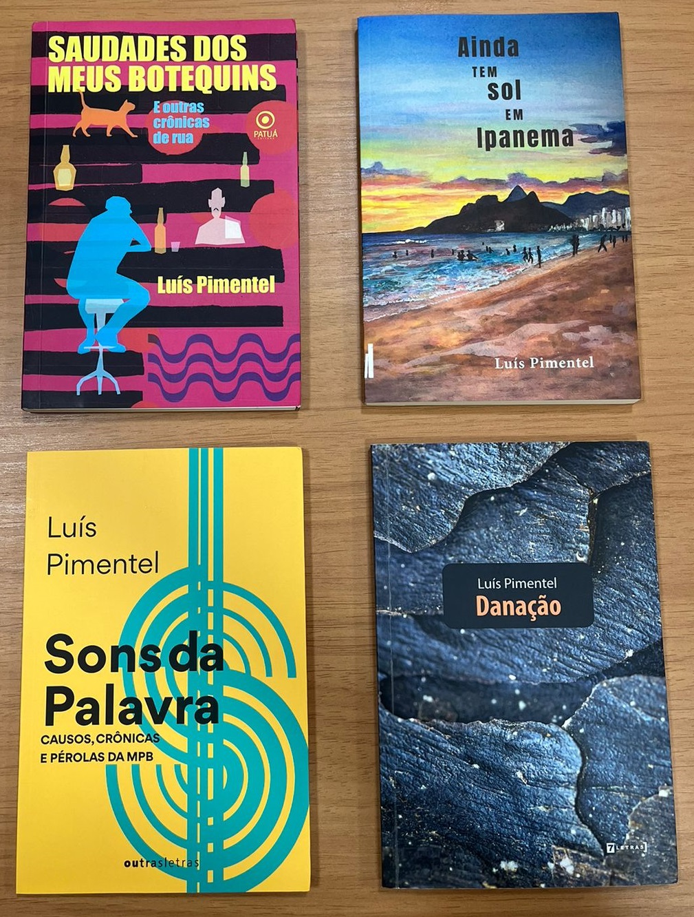 Mais quatro nomes na Biblioteca Florisvaldo Mattos: Luís Pimentel, César Rasec, Lúcia Correia ...